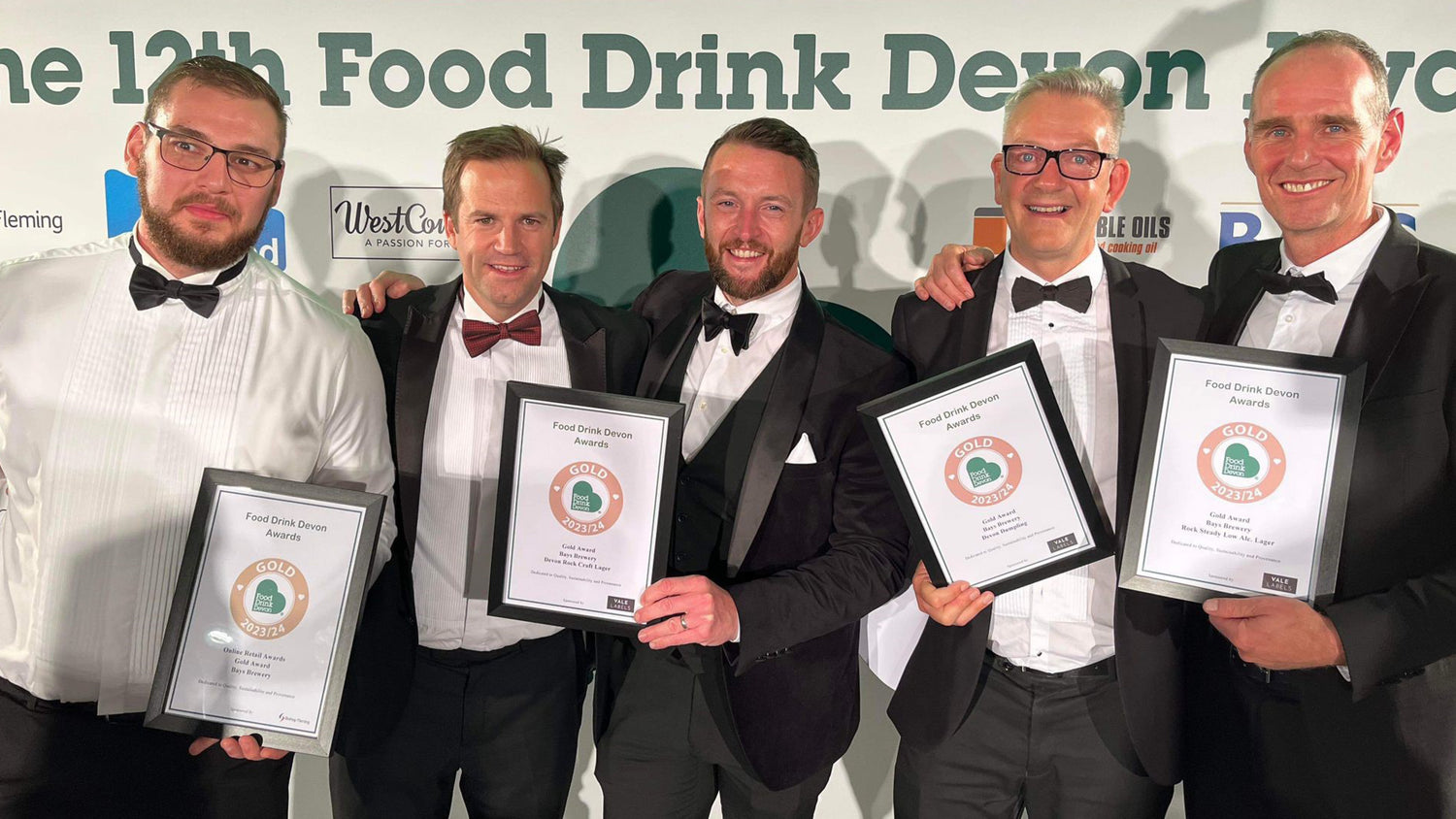 Bays Wins Big At Food Drink Devon Awards – Bays Brewery