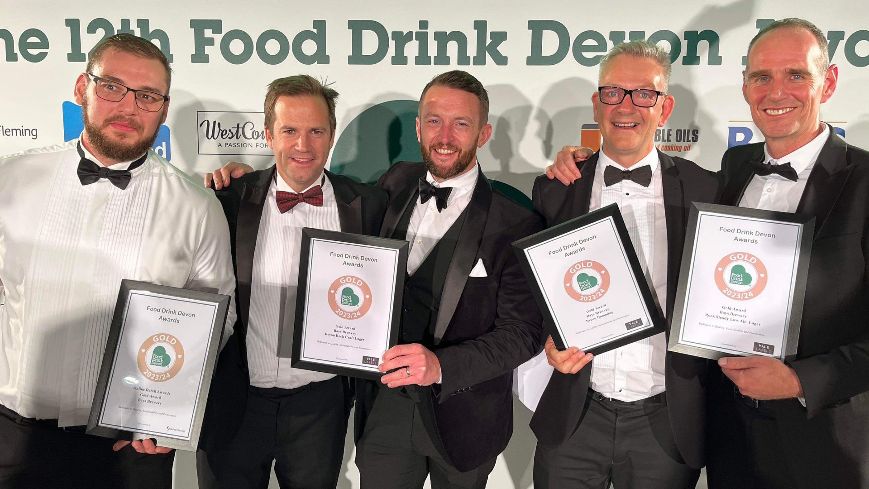 Bays Wins Big At Food Drink Devon Awards – Bays Brewery